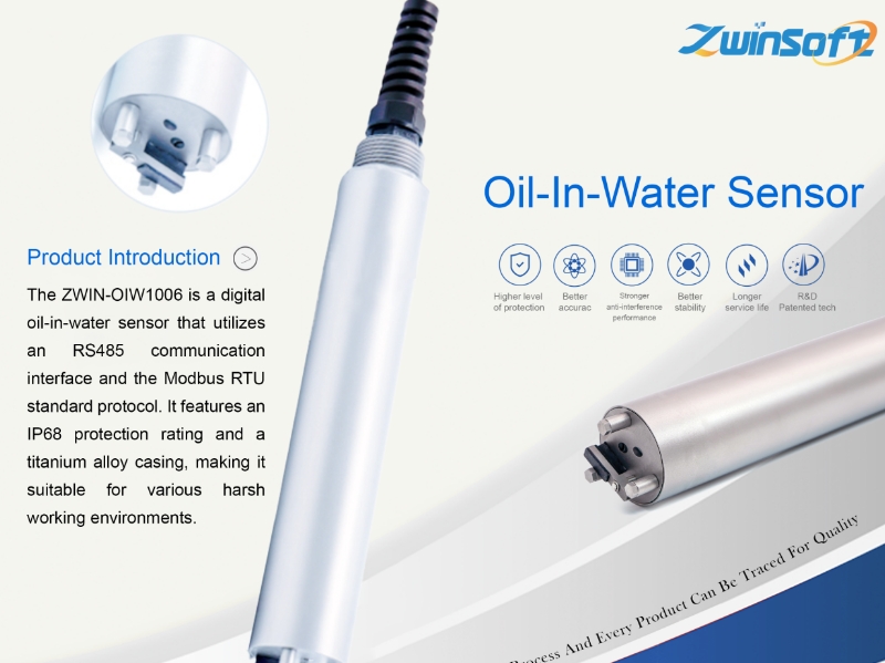 ZWIN-OlW1006 Oil-In-Water Sensor - Tianjin Zwinsoft Technology Co., Ltd ...